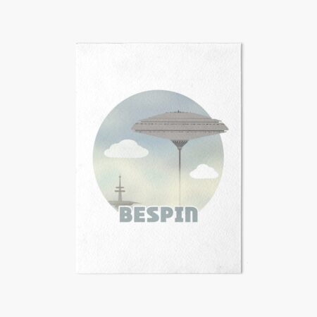 "Bespin Retro Travel Poster" Art Board Print for Sale by Studiomoriarty ...
