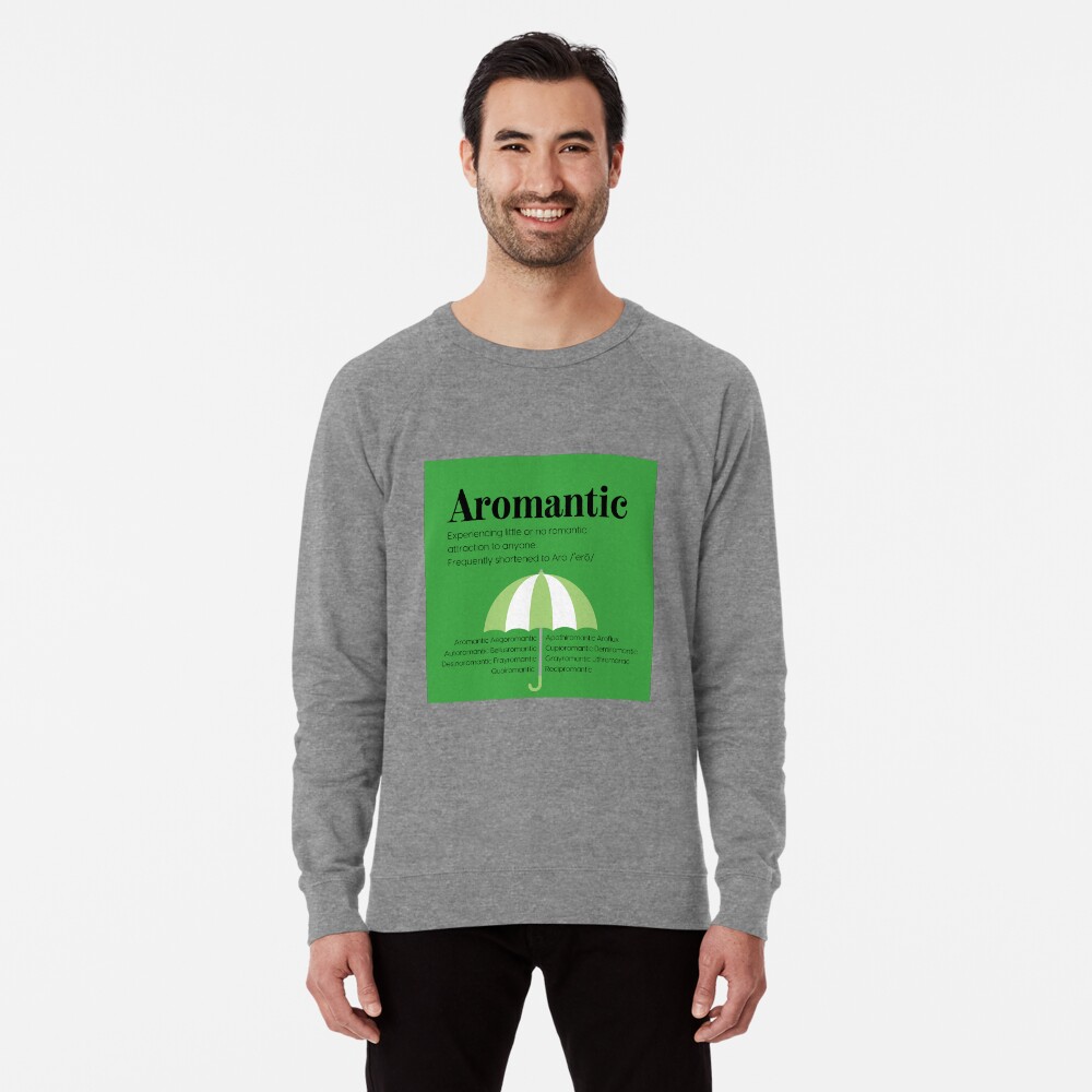 "Aromantic Definition and Umbrella" Sticker for Sale by astarrett ...