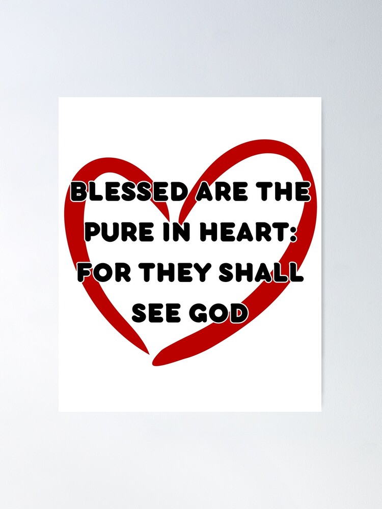 Blessed Are The Pure In Heart For They Shall See God Marilyn And Sarah
