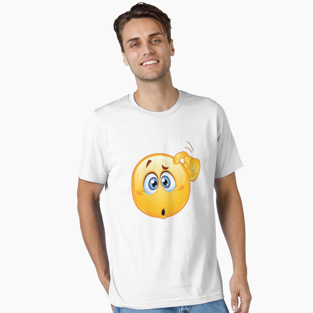 "Huh? Emoji Meme" Sticker for Sale by ToppaForTheLols | Redbubble