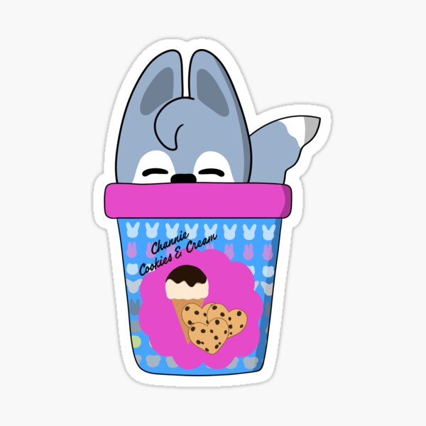 "Bangchan - Channie Cookies & Cream" Sticker for Sale by ...