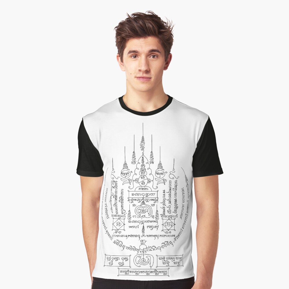 "tattoo thailand sak yant" Sticker for Sale by paiteen09 | Redbubble