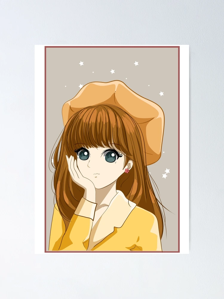 Anime Mädchen Mit Hut