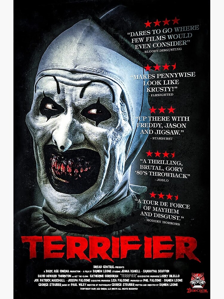 "Terrifier" Poster for Sale by leonzorodigel | Redbubble