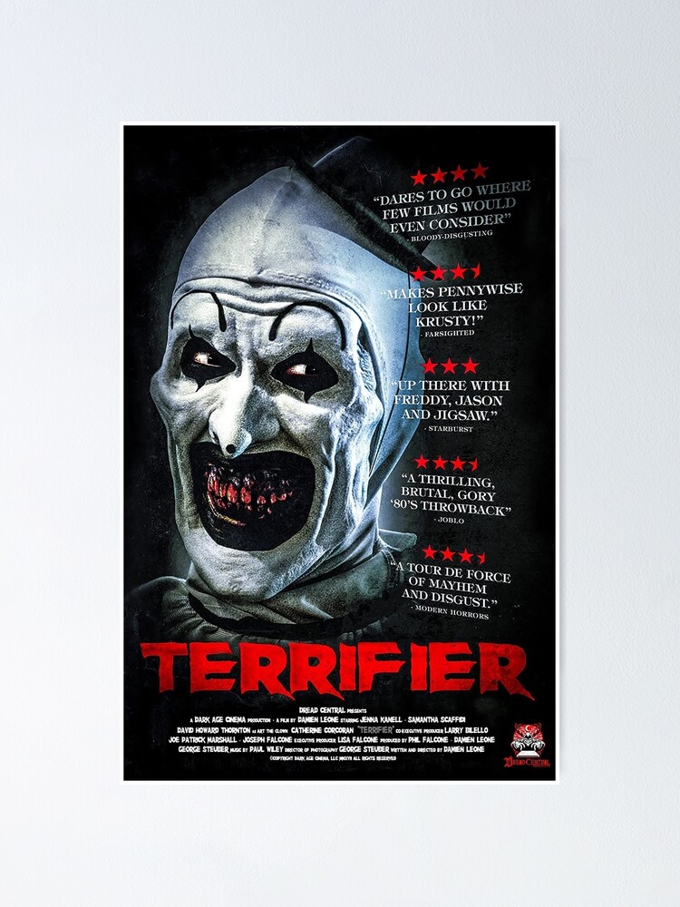 "Terrifier" Poster for Sale by leonzorodigel | Redbubble