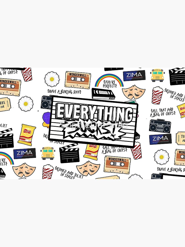 "Everything Sucks Logo" Coffee Mug for Sale by SophieDePablo | Redbubble