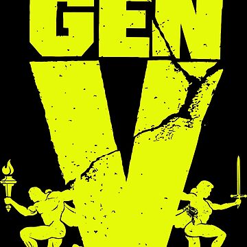 "Gen V Fan Logo" Sticker for Sale by ThomasKadmon | Redbubble