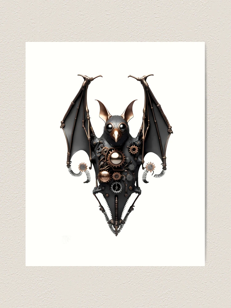 Steampunk Bat Tattoos