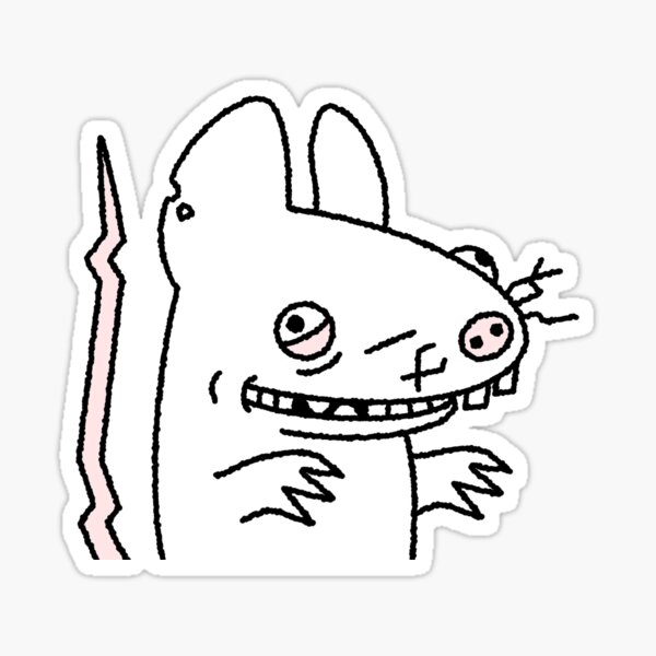"Crispy the Rat" Sticker for Sale by DALSOONYI | Redbubble