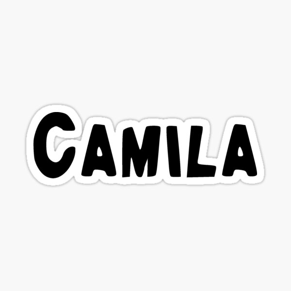 "Camila" Sticker by Shalomjoy | Redbubble