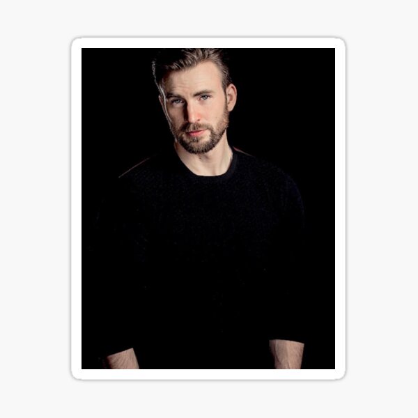 "Chris Evans " Sticker for Sale by Becca-1805 | Redbubble