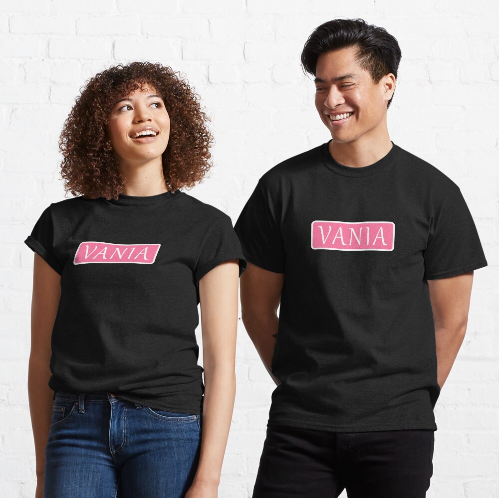 "Vania Name" Sticker for Sale by jeallan | Redbubble