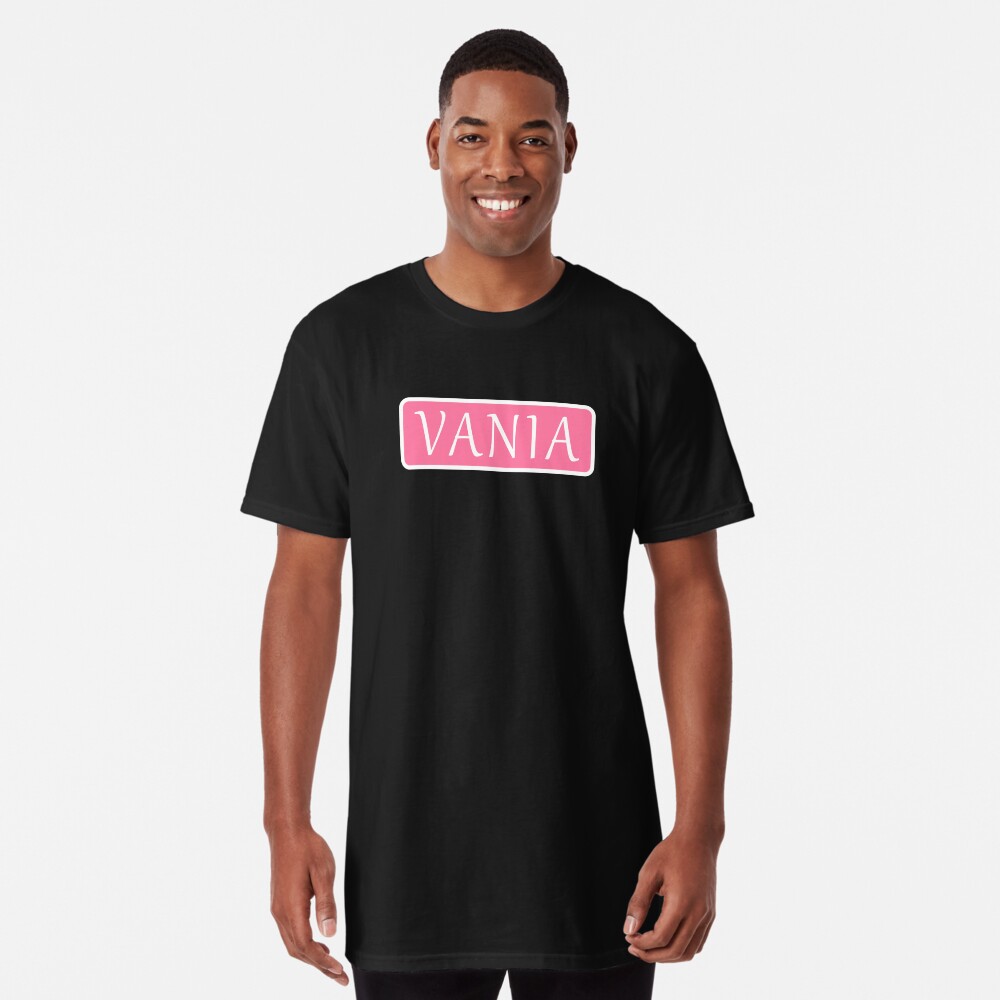 "Vania Name" Sticker for Sale by jeallan | Redbubble