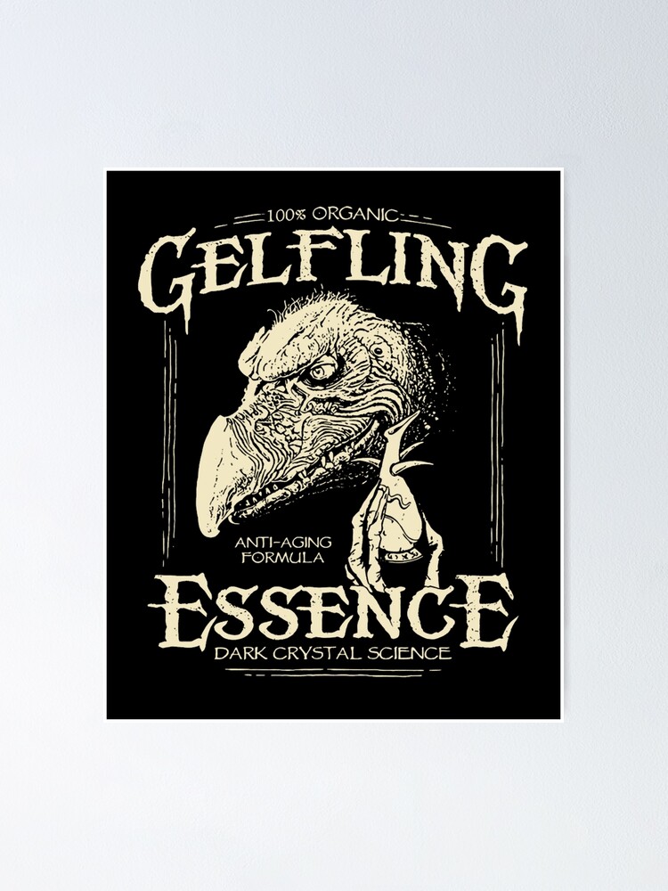 "Gelfling Essence Graphics The Dark movie Crystal Sci Fi Fantasy Gift ...