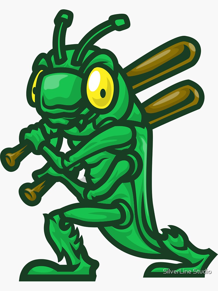 "Insect Baseball" Sticker for Sale by SilverLine Studio | Redbubble