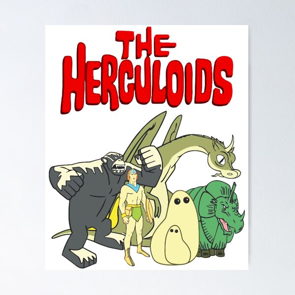 "The Herculoids (1)" Poster for Sale by GarmentUnEmpl | Redbubble