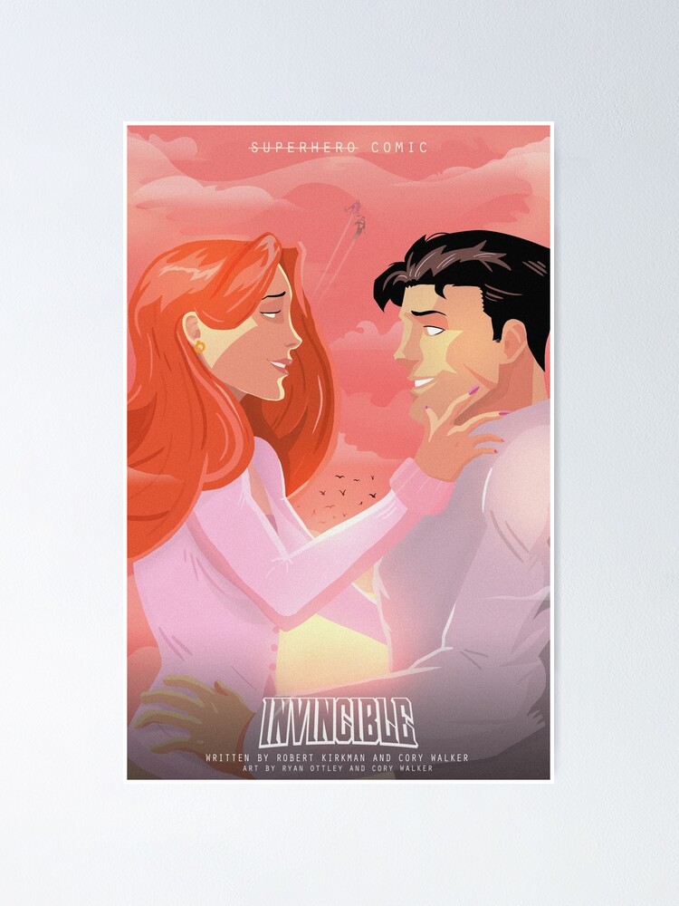 "Adam and Eve (Invincible)" Poster by SuchPsycho | Redbubble