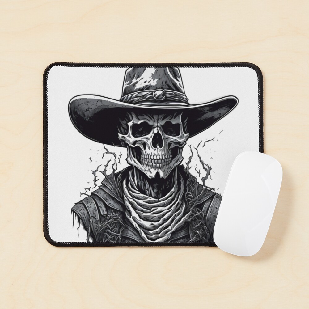 "skeleton cowboy" Poster for Sale by Majkel & Majkel | Redbubble