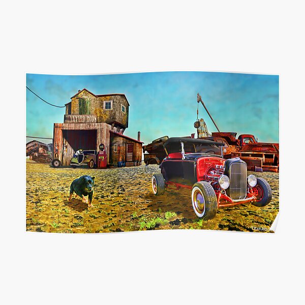 Salvage Yard Posters | Redbubble