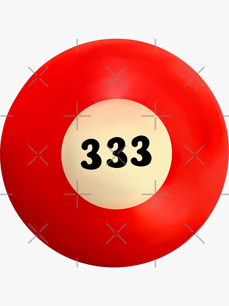 "333 Angel Number" Sticker for Sale by notastranger | Redbubble