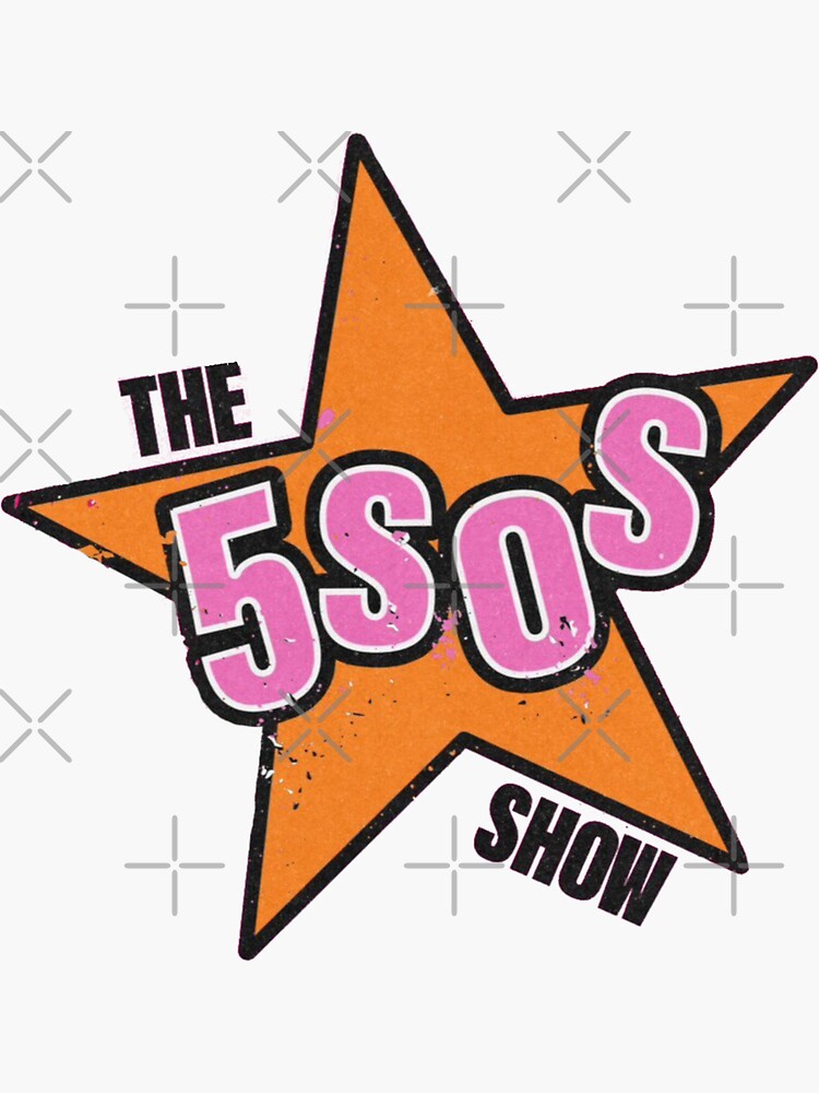 "The 5SOS Show" Sticker for Sale by stickersyndrome | Redbubble