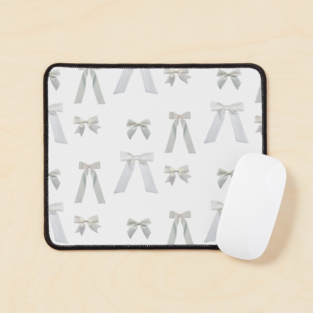 "white bows" Sticker for Sale by verycoolandnice | Redbubble