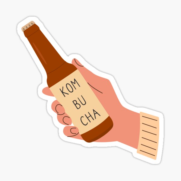 "Kombucha" Sticker for Sale by GuGus1337 | Redbubble