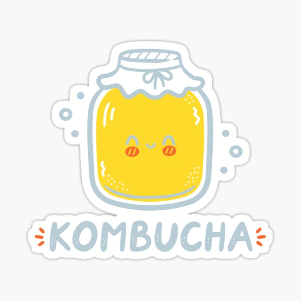 "Kombucha" Sticker for Sale by Mateusz Majcherek | Redbubble