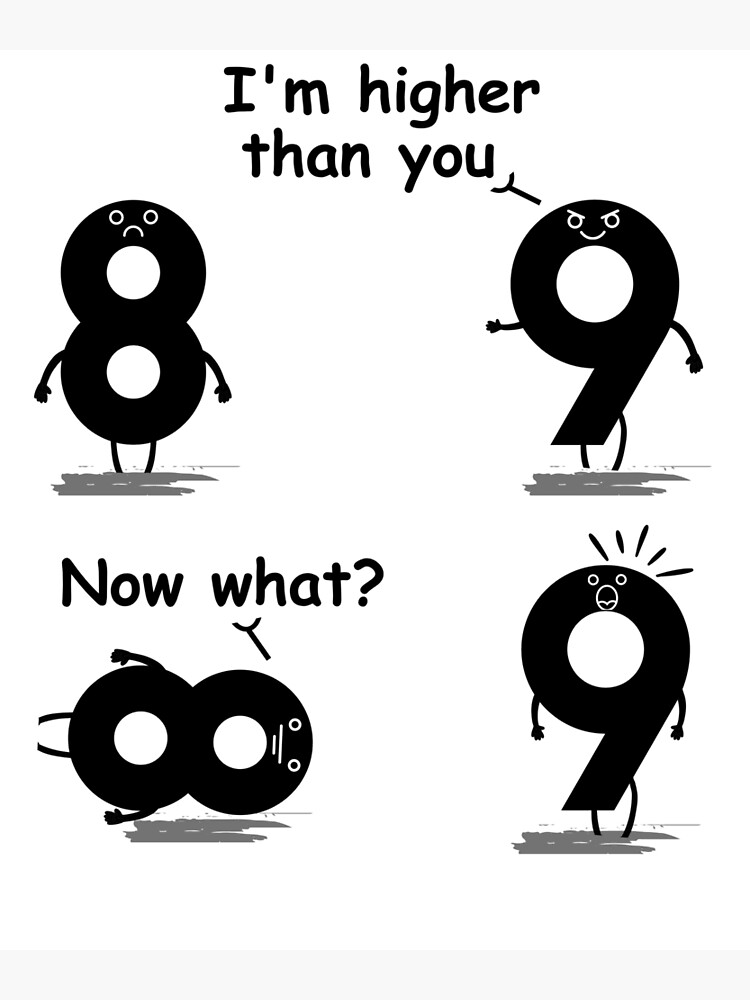 "funny Mathematics numbers and Infinity symbol math meme for teacher ...