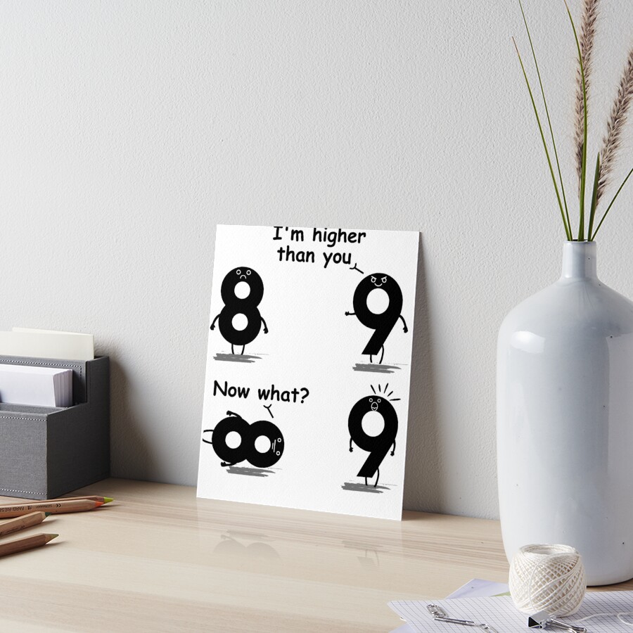 "funny Mathematics numbers and Infinity symbol math meme for teacher ...