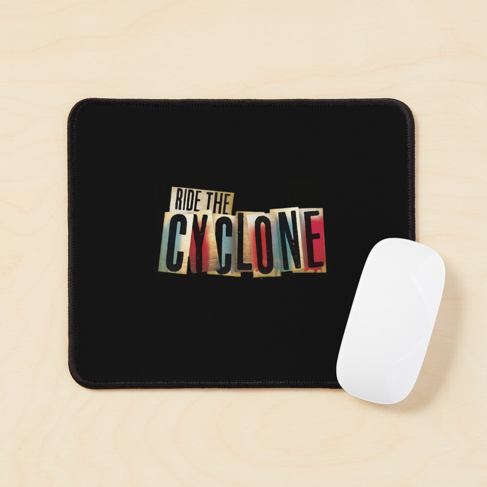 "Ride the Cyclone" Sticker for Sale by kruzzemenjivar | Redbubble