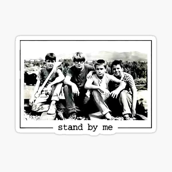 "Hai Boy Stand by with Me" Sticker for Sale by SandWillow | Redbubble