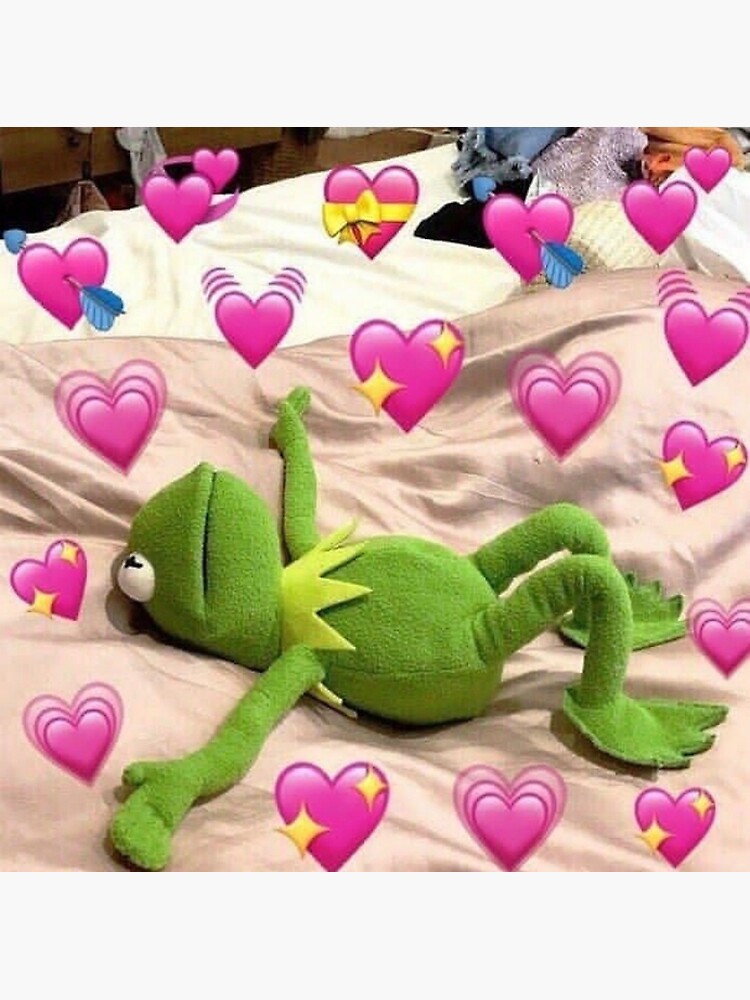 "kermit love" Sticker for Sale by kmarie98 | Redbubble