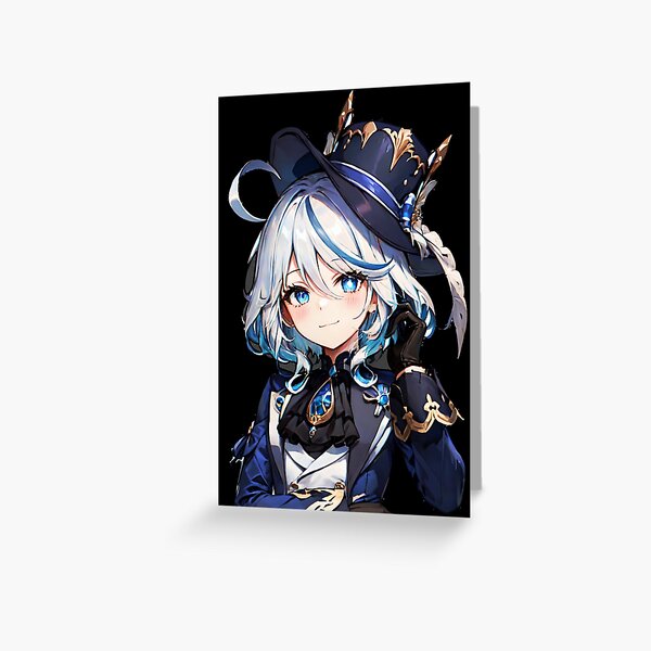 "Furina genshin impact Sticker furina genshin fanart Sticker Decals ...