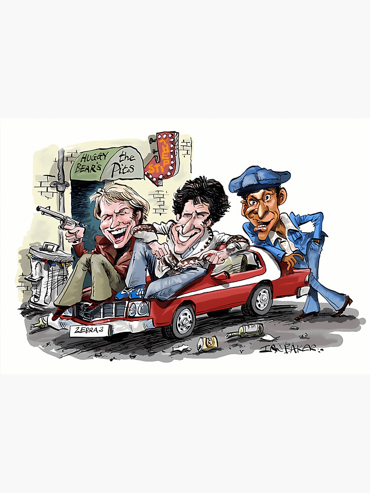 "The Starsky And Classic - Retro Starsky And Essential" Sticker for ...