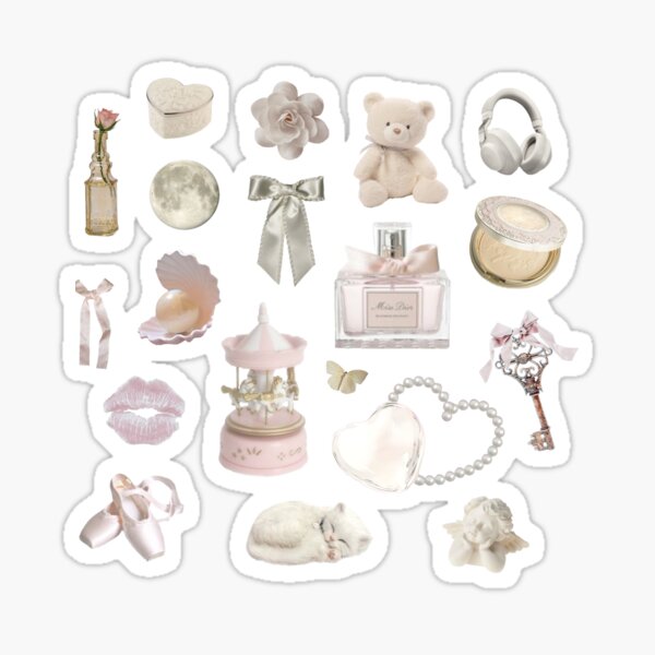 "Huge coquette bundle ** CHOOSE THE 2ND SIZE **" Sticker for Sale by ...