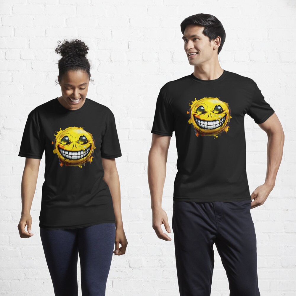 "Zombie Smiley Face Emoji" Sticker for Sale by OlmArtify | Redbubble