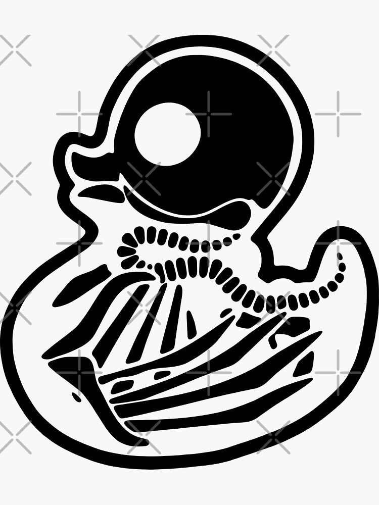 "project fear merch duck" Sticker for Sale by charlien-art | Redbubble