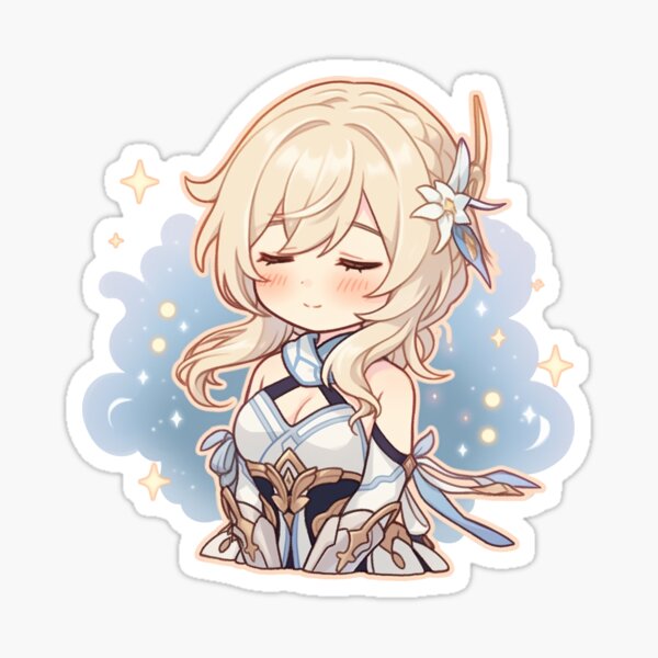 "Lumine - Genshin Impact" Sticker for Sale by SchellStation | Redbubble