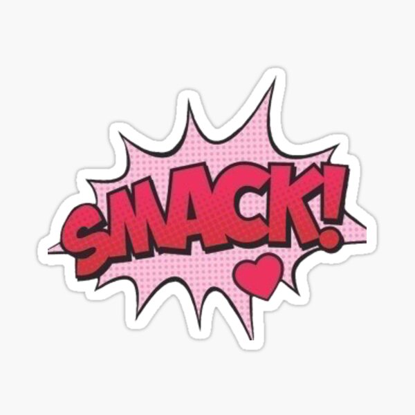 "smack pop art" Sticker by heartbreakings | Redbubble