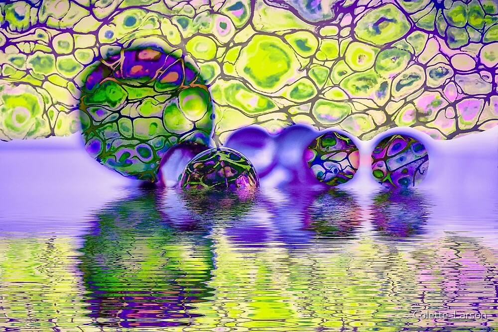 ""Sinking Orbs"" by Colette Larson | Redbubble