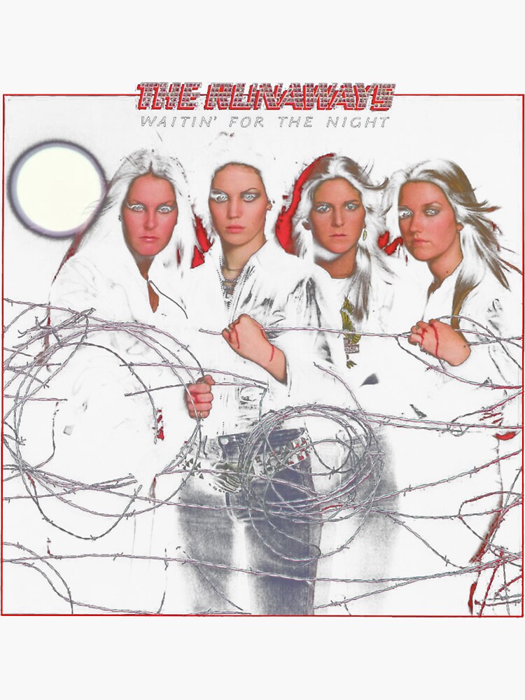 "THE RUNAWAYS" Sticker for Sale by EllieKuhn | Redbubble