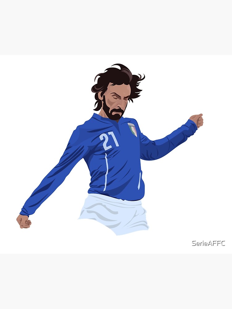 "Andrea Pirlo - Italy Legend" Art Print for Sale by SerieAFFC | Redbubble