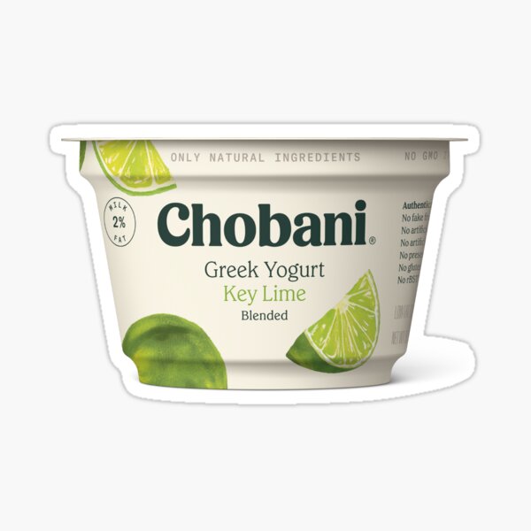 "chobani 2.0" Sticker for Sale by EllaKocher | Redbubble