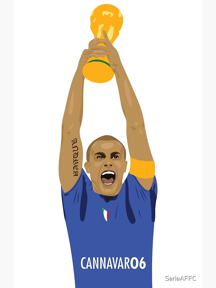 "Fabio Cannavaro - Italy Legend" Poster by SerieAFFC | Redbubble