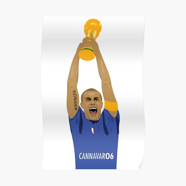 "Fabio Cannavaro - Italy Legend" Poster by SerieAFFC | Redbubble