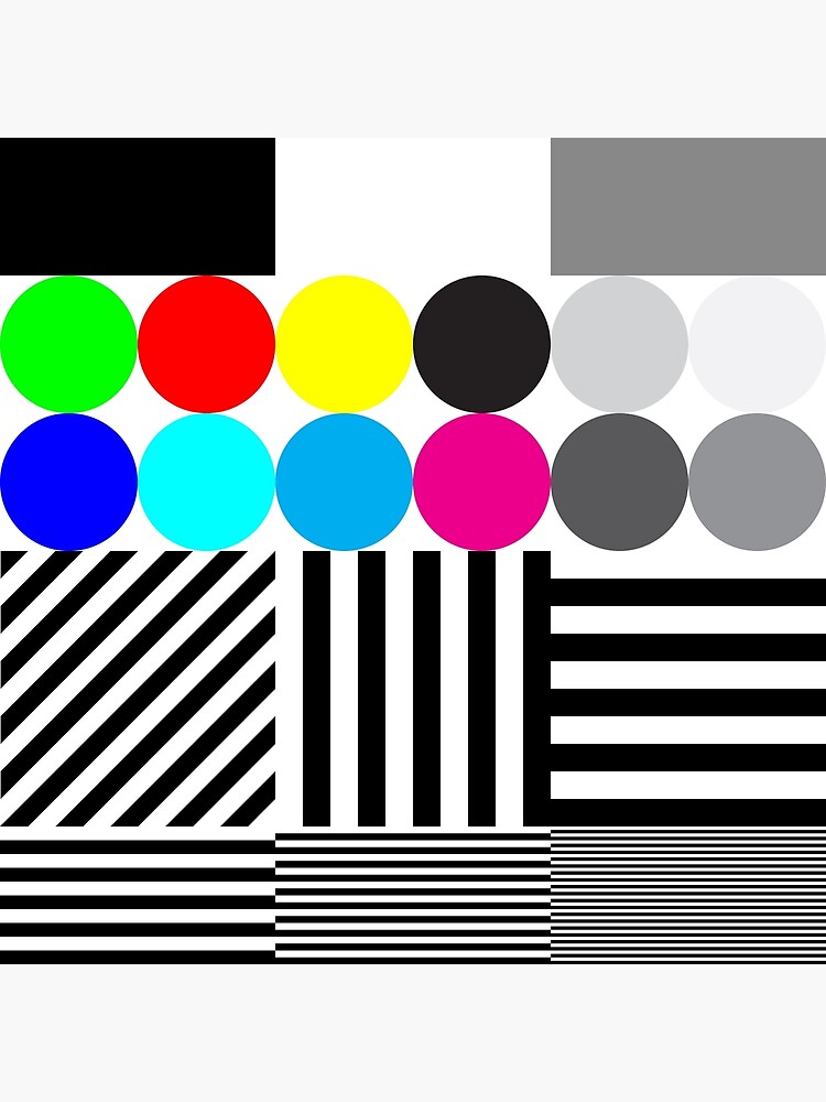 "Redbubble Test Print - Wall Art Square" Metal Print for Sale by test ...