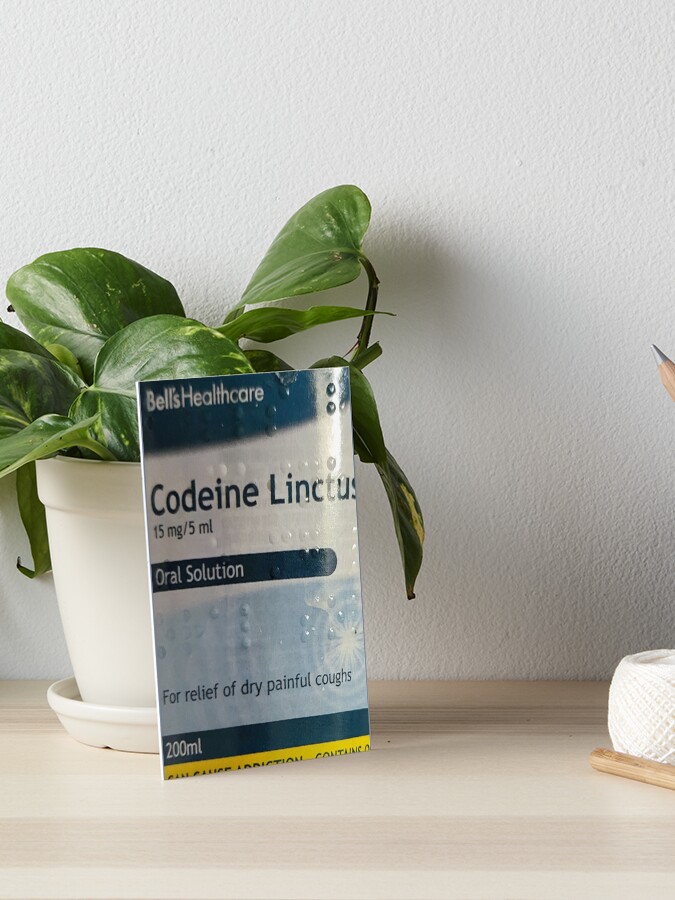 "Bell's Codeine Linctus 15mg/5ml Oral Solution Pharma Bottle" Art Board ...