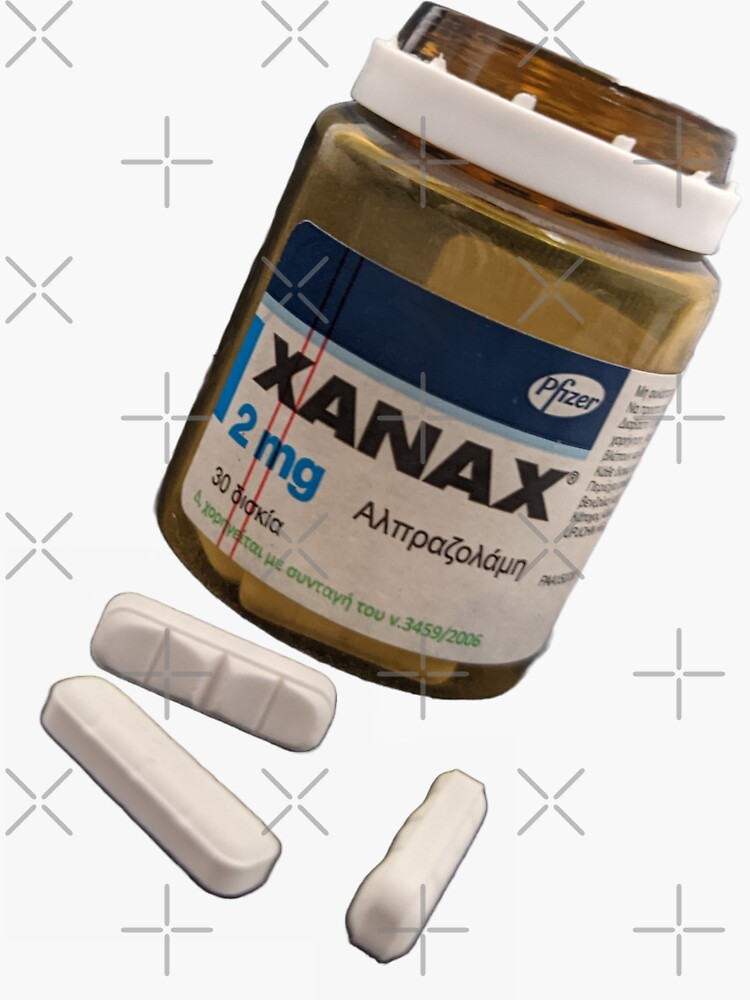 "Xanny Bars 2" Sticker for Sale by DF118 | Redbubble