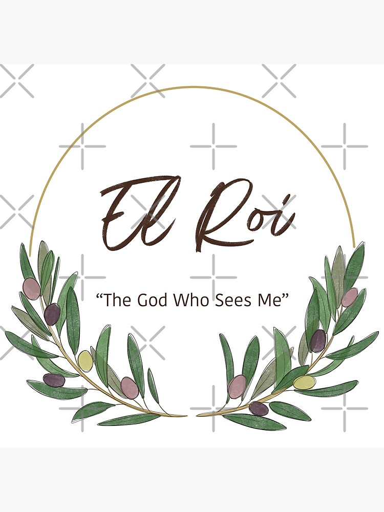 "Names of God: El Roi" Art Board Print for Sale by ChristianConvos ...